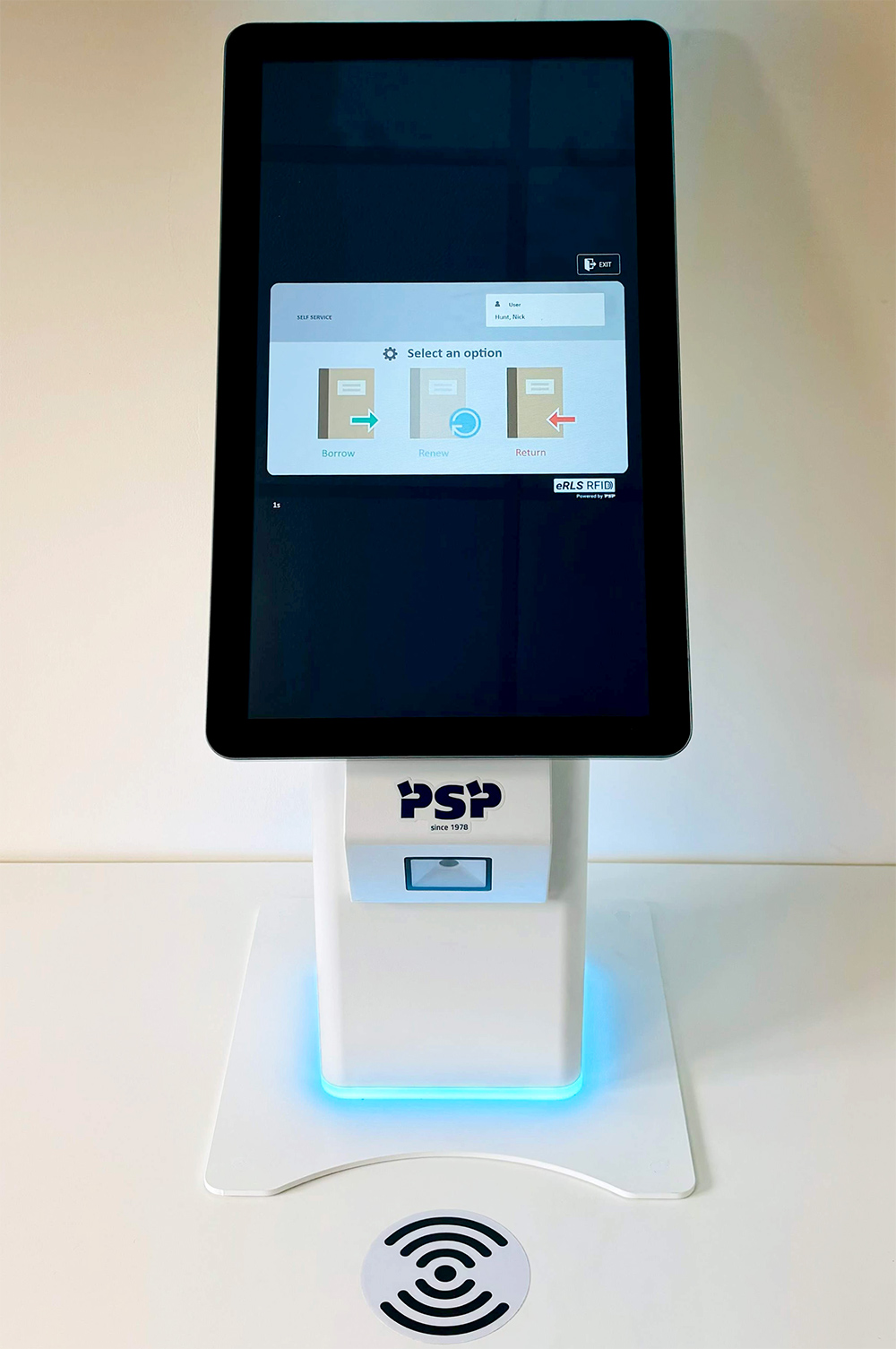 eRLS RFID Library Self-Service Machines | PSP Asset Protection